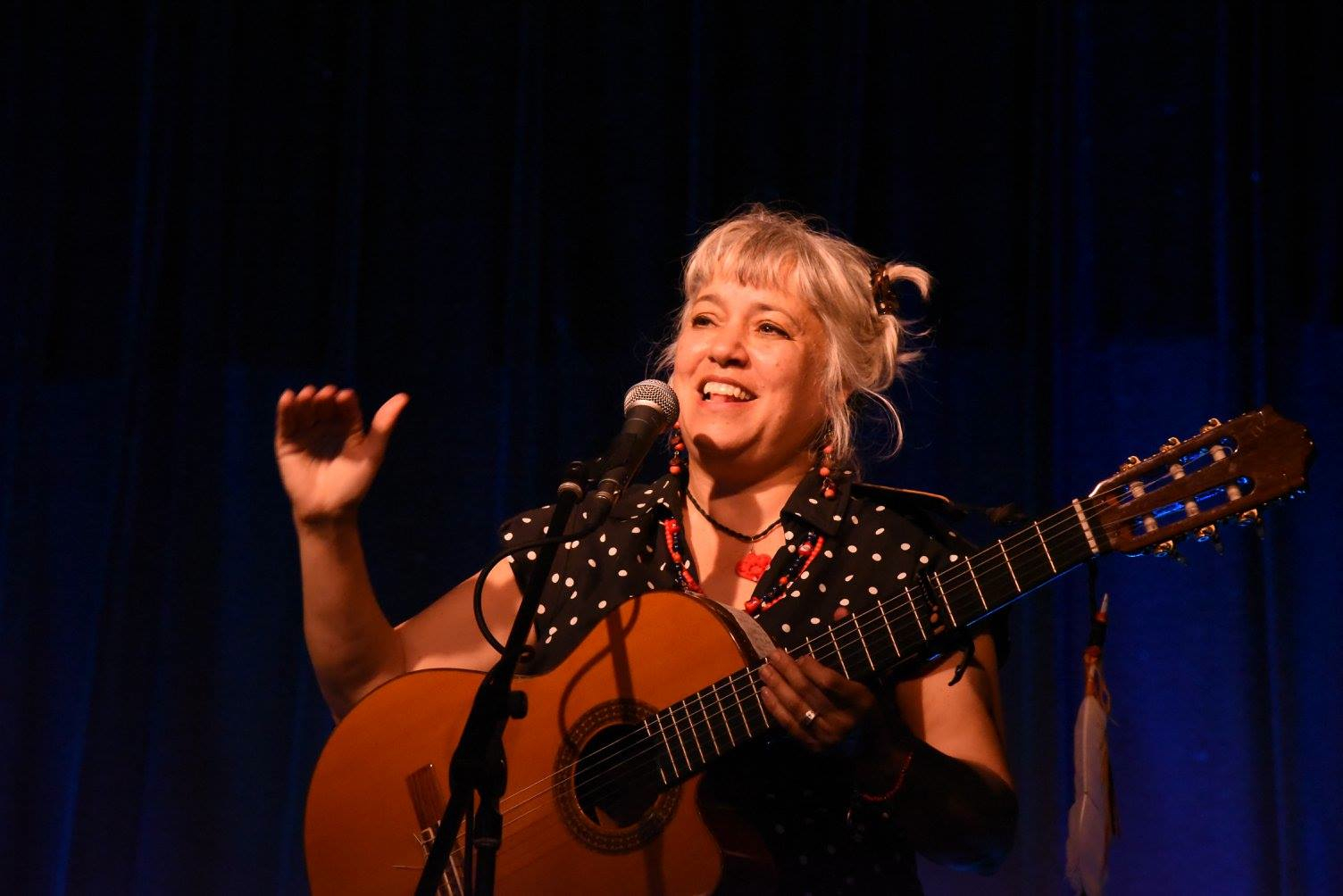 Kavisha Mazzella, singer, song writer, choir leader